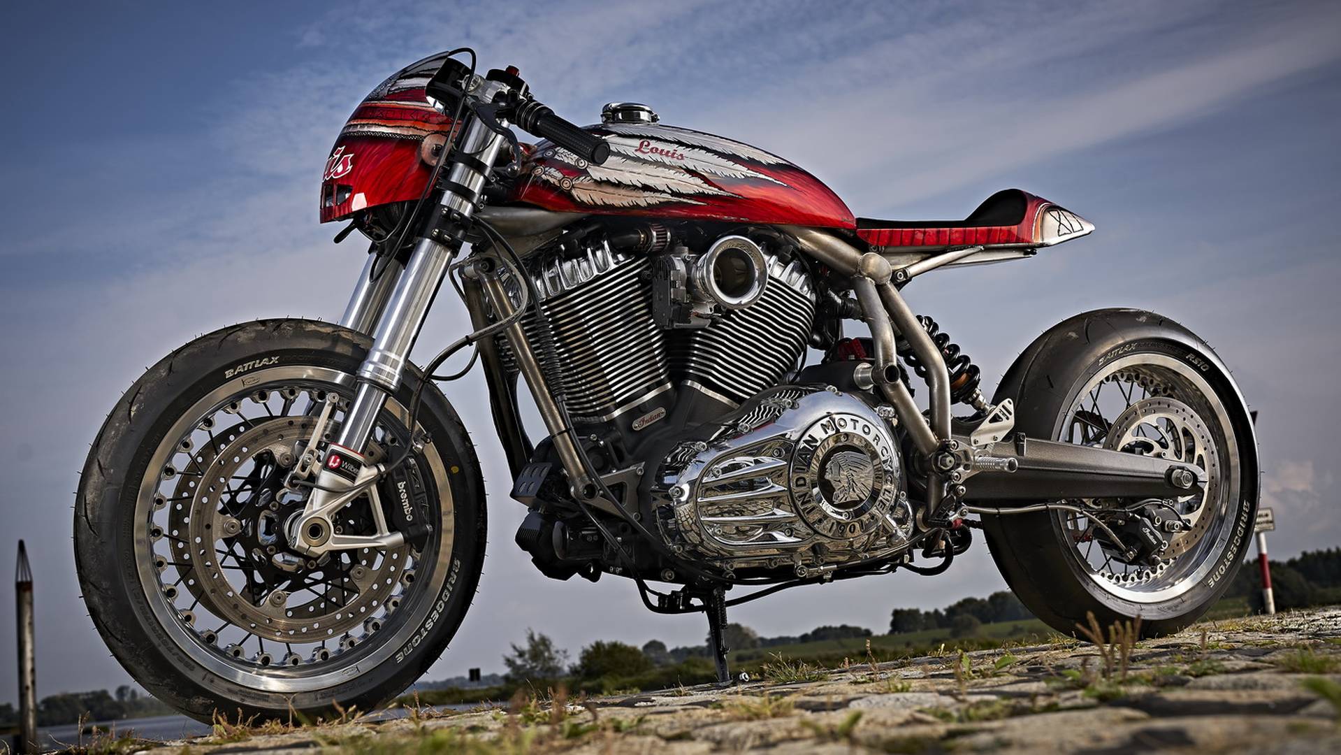 Engina, la Indian Cafe Racer que acapara premios en concursos