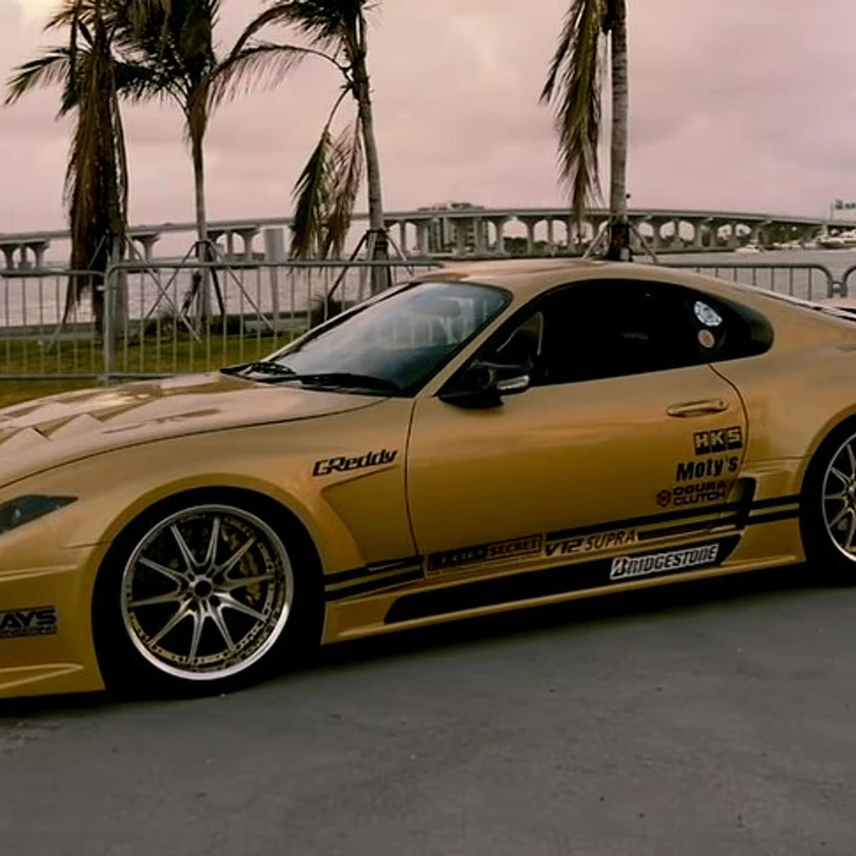 Top Secret Supra Top Secret G Force Aero System Bonnet FRP Supra