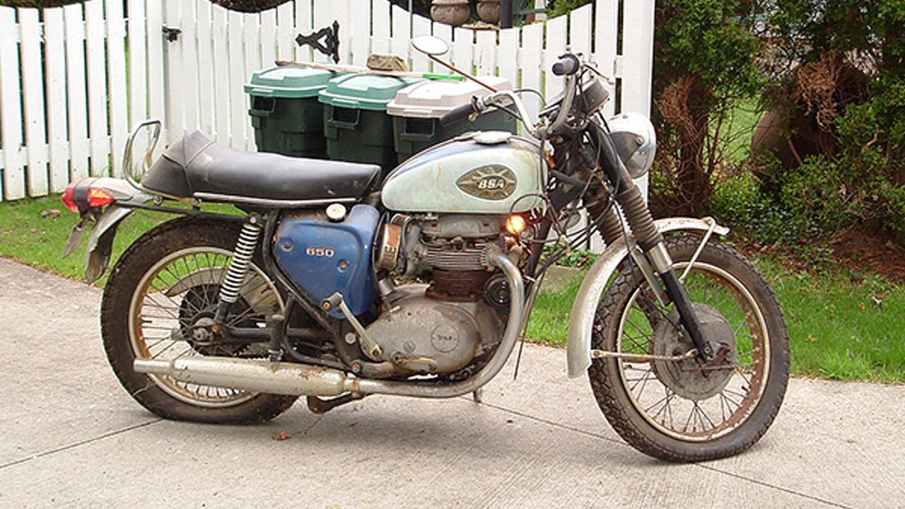 A BSA Barn Find