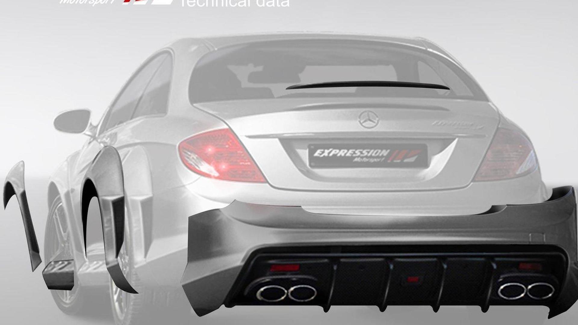 Mercedes-Benz CL 65 AMG wide body kit by Expression Motorsport