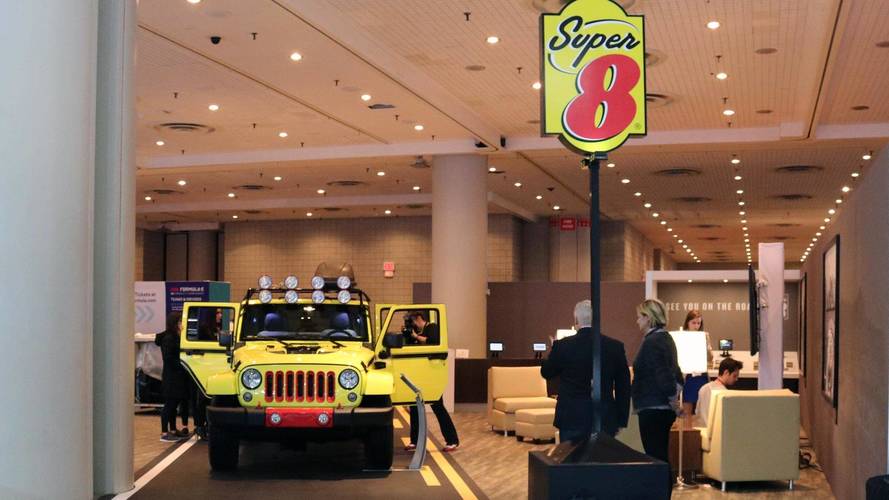 Super 8 Has A Custom Jeep In NY That Makes Ronald McDonald Jealous