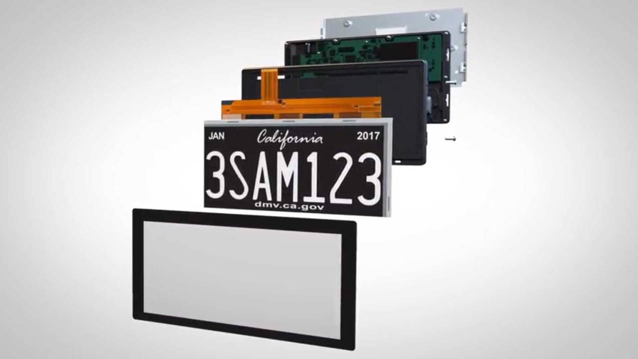 First Digital, Connected License Plates Launching In California