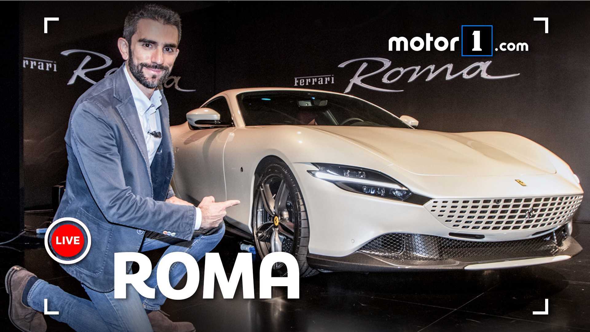 Ferrari Roma, la nuova coupé "2+" vista e raccontata dal vivo