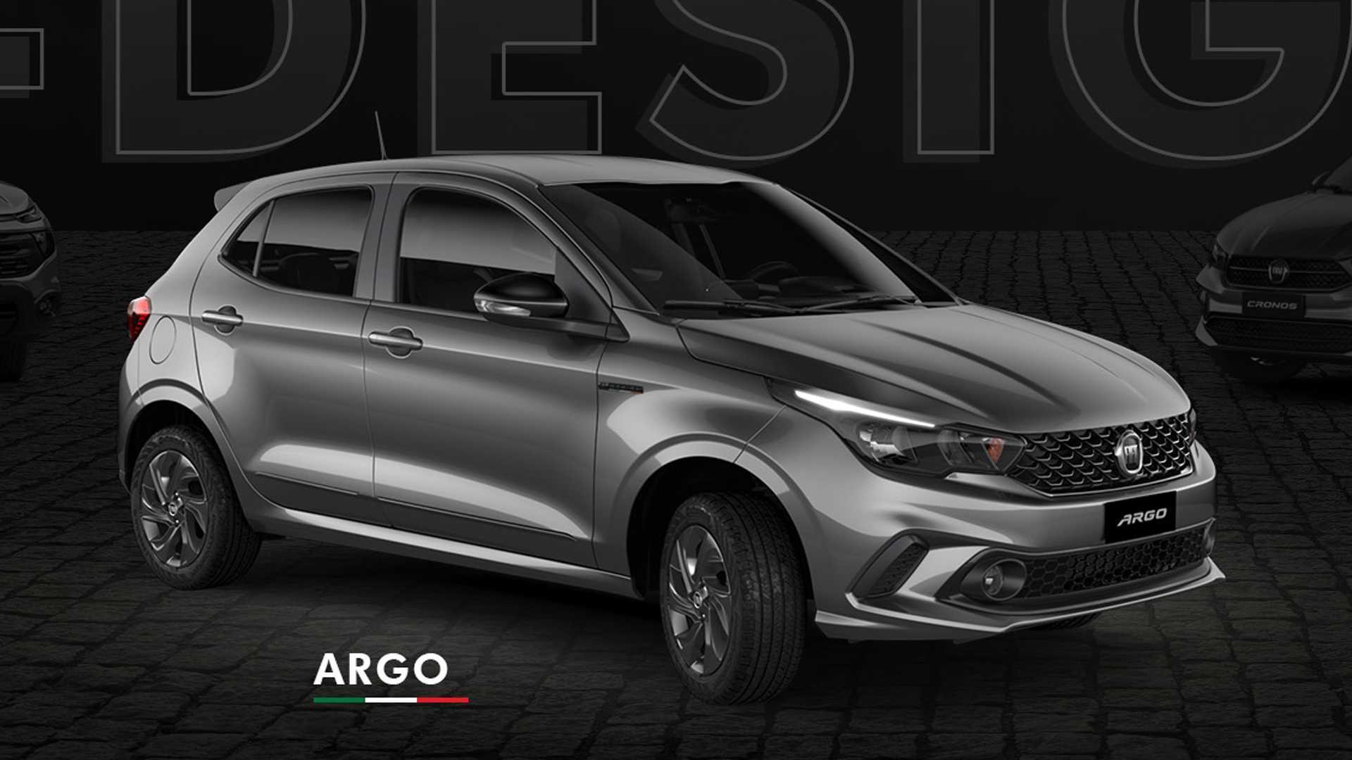 Fiat Argo e Cronos S-Design chegam às lojas a partir de R$ 57.480