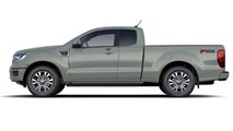 2021 Ford Ranger Gets Popular Cactus Gray Color From Bronco