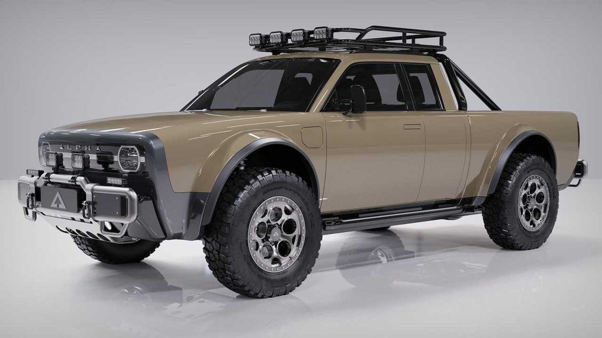 Alpha Wolf+ Is An Off-Road Extended Cab Electric Pickup