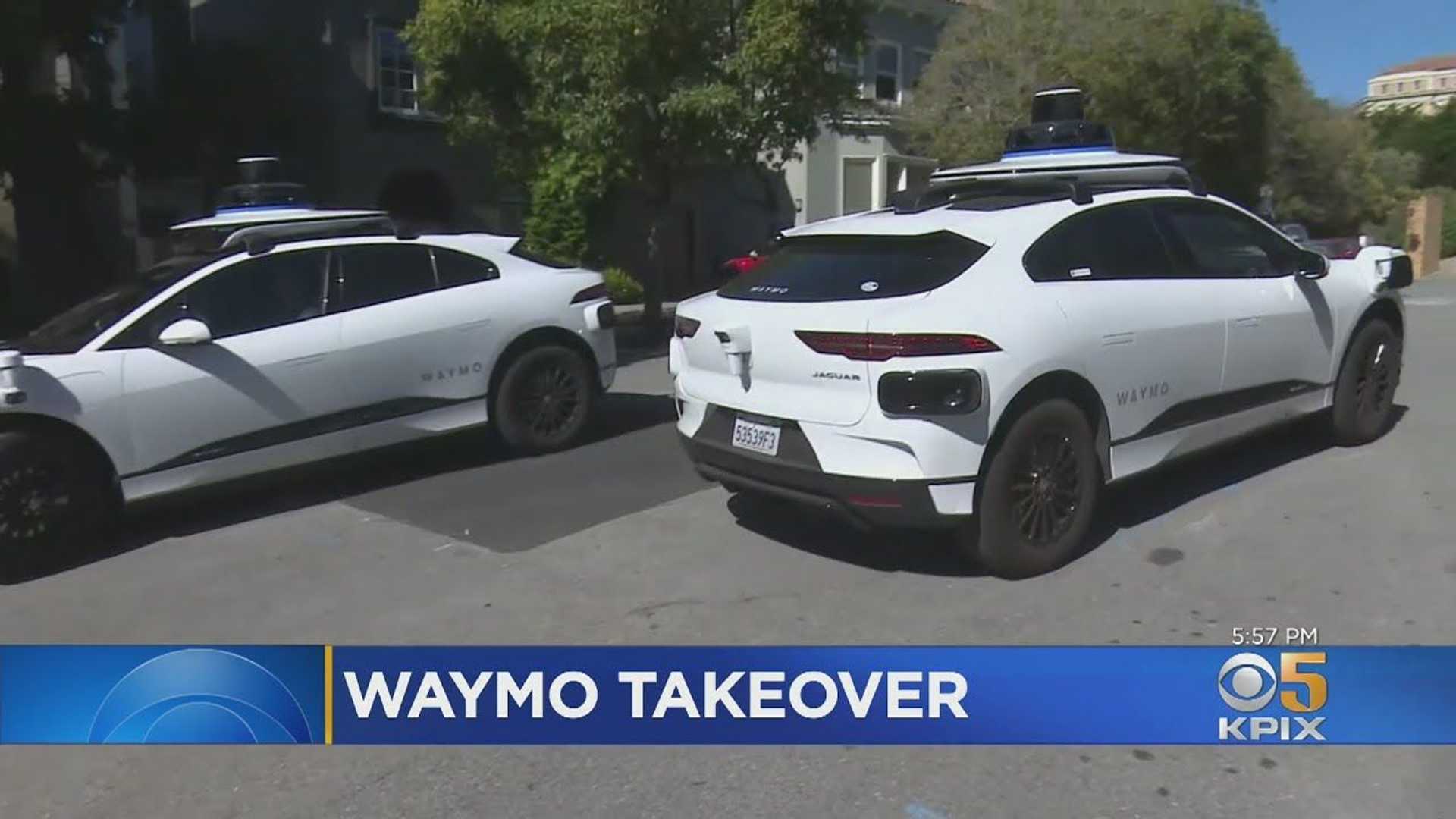 Onslaught Of Puzzled Waymo Cars Upsets San Francisco Neighborhood