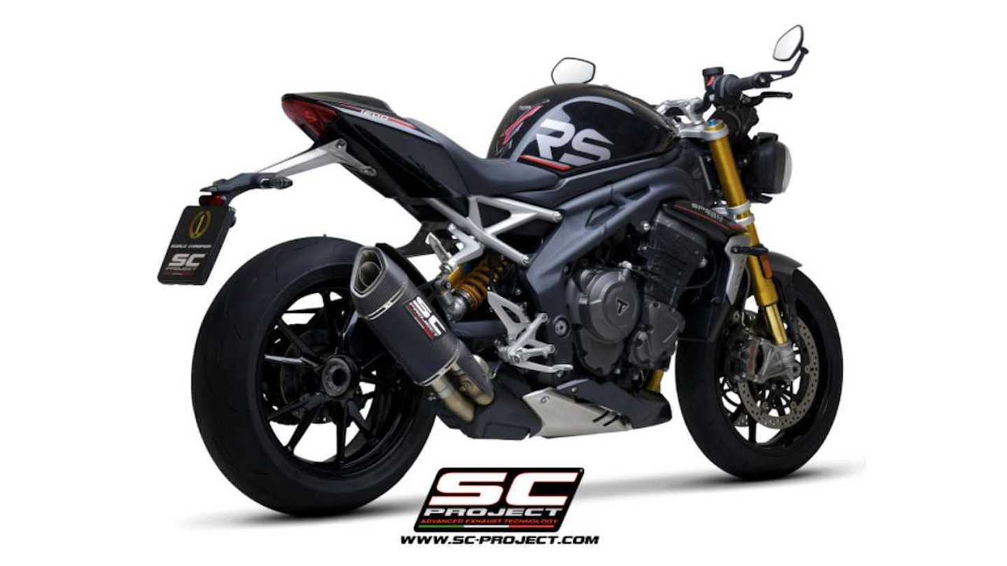 SC Project Releases Exhaust For Triumph Speed Triple 1200 RS