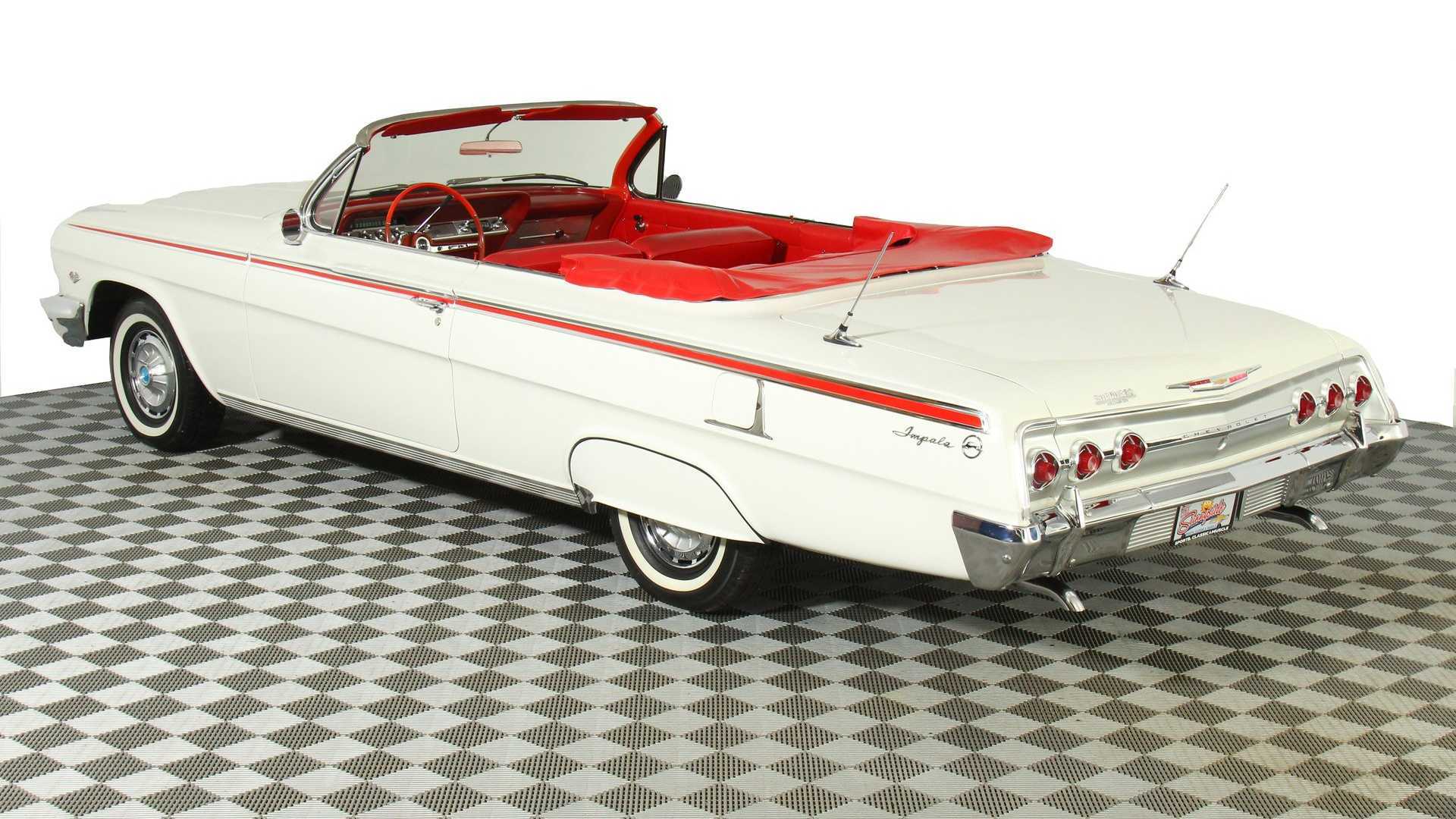 Ride Low And Slow In This 1962 Chevrolet Impala Convertible | Motorious