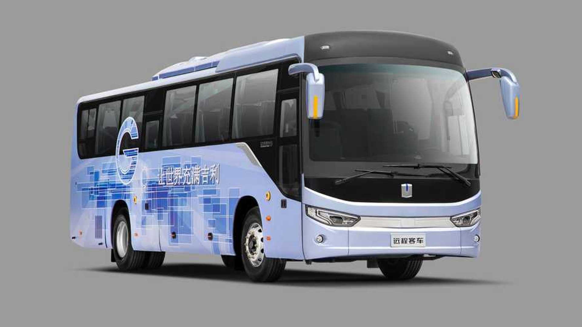 Geely Introduces New Electric Bus And Its First Hydrogen Bus
