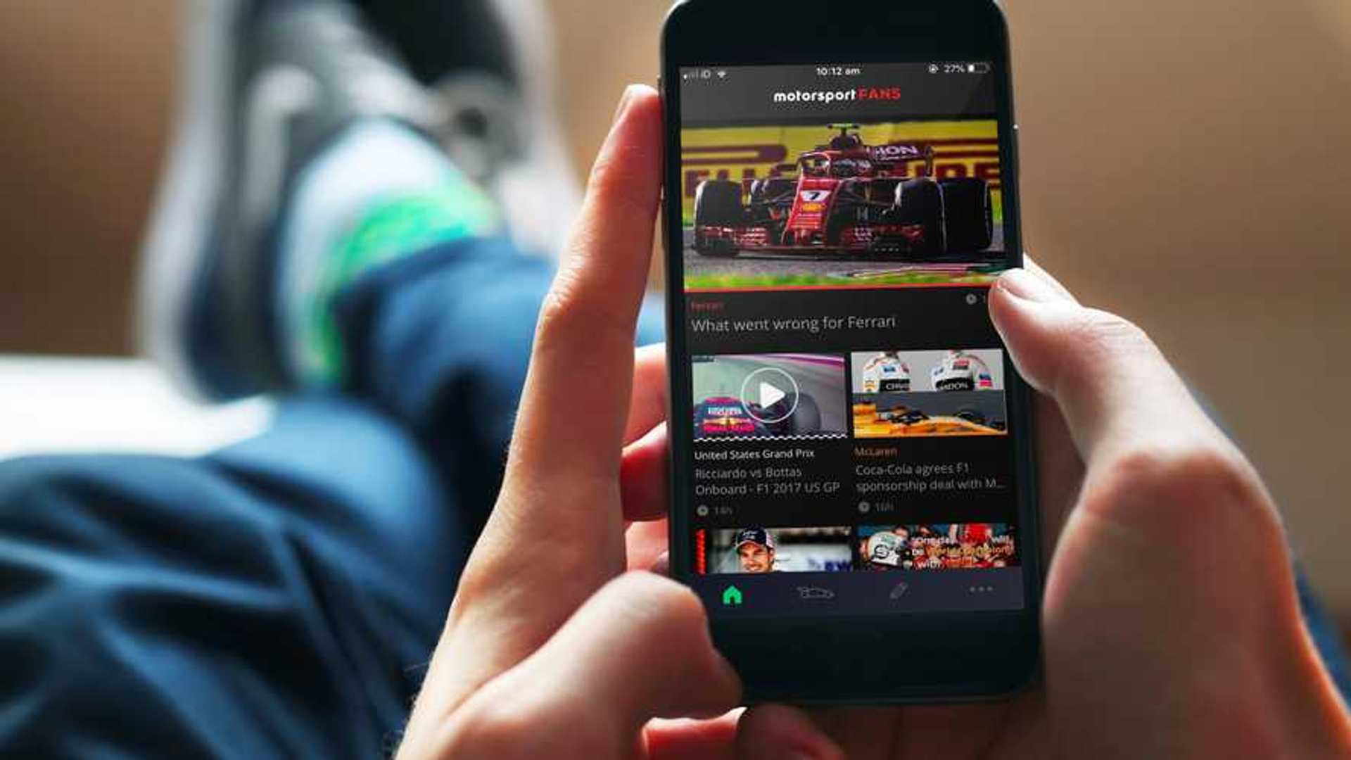 Exprimez-vous sur tous les sujets F1 avec l’application Motorsport Fans