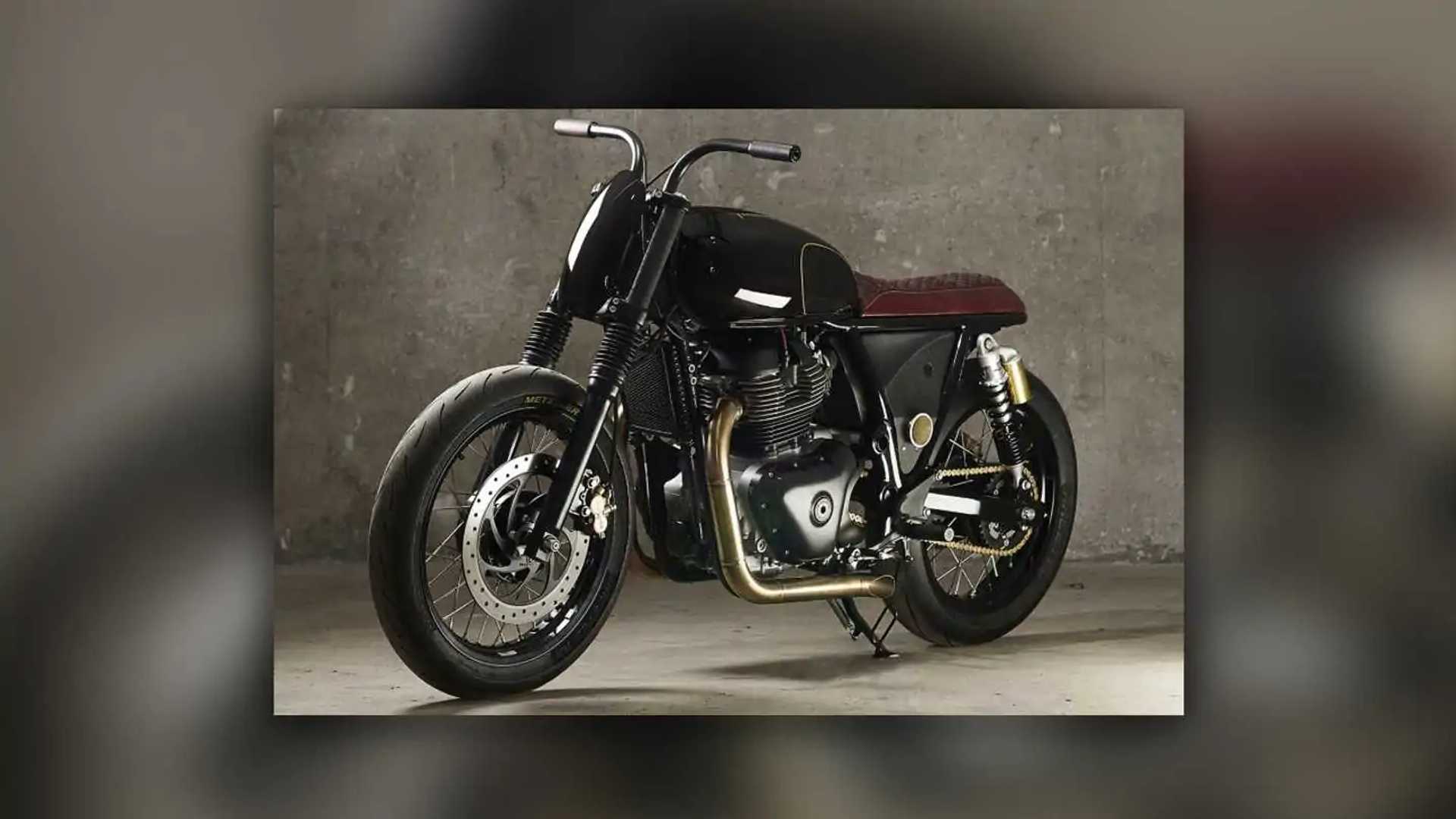 One Sleek-Looking Royal Enfield Twin Custom