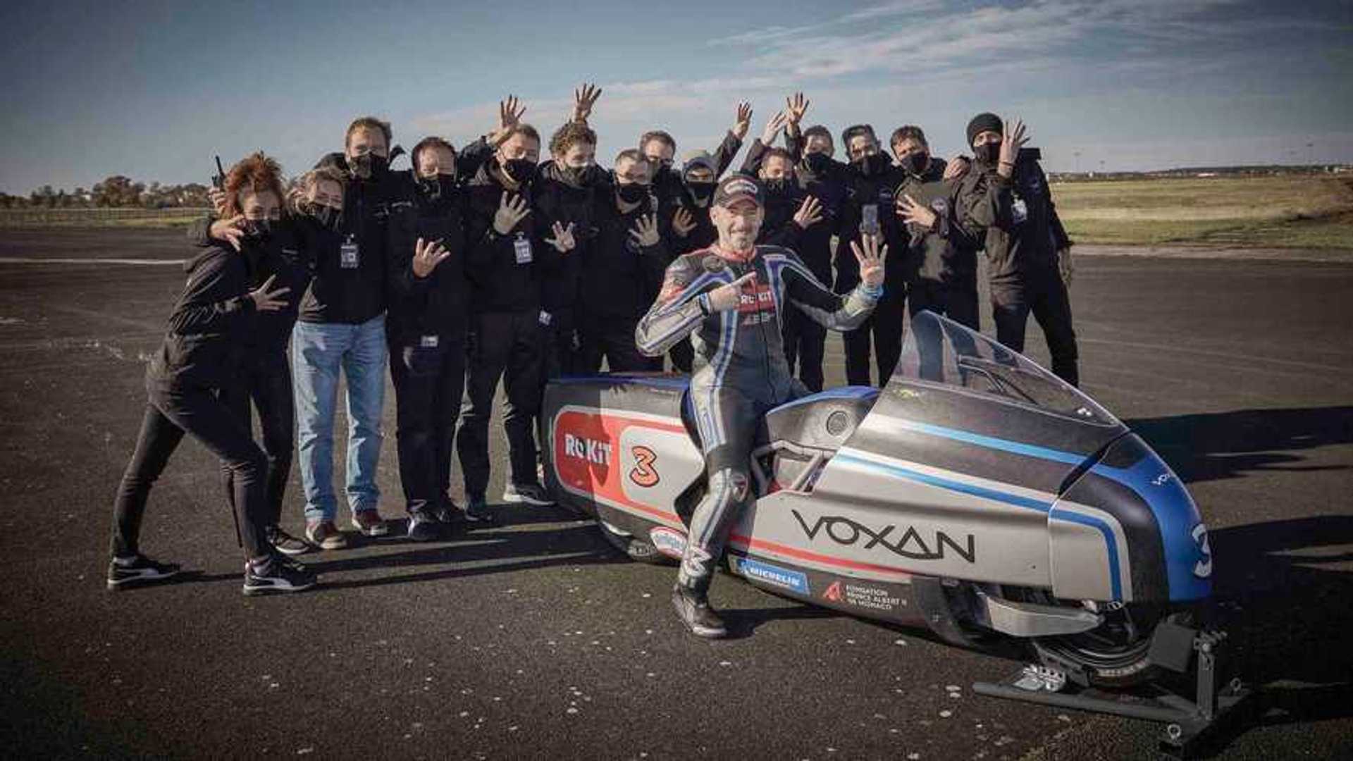 Voxan Just Set Eleven New Electric Speed Records