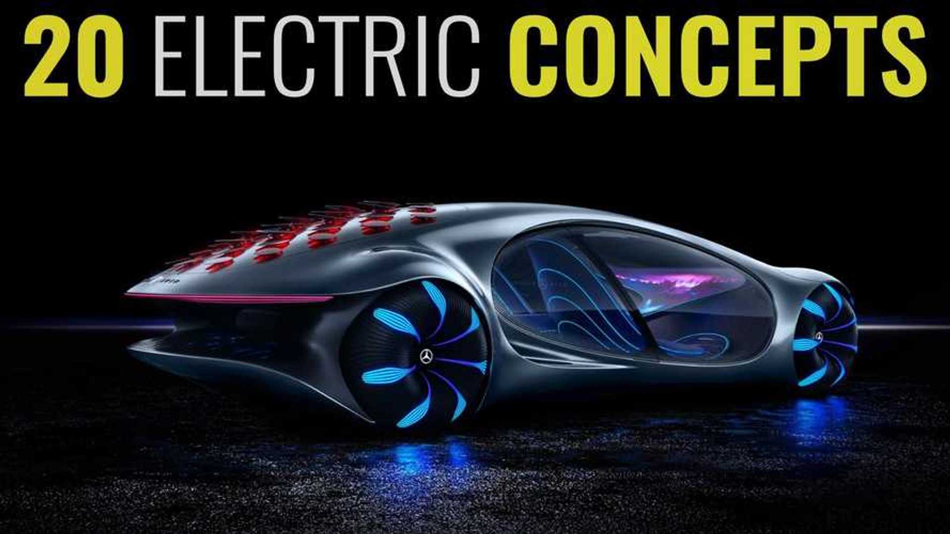 20 Electric Concept Cars We Wish We Could Drive Today