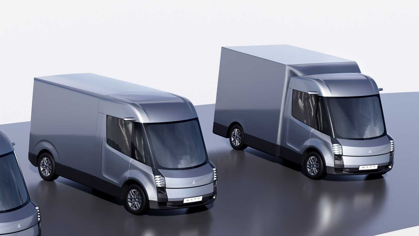Watt eCV1: Neue Elektro-Plattform für leichte Nutzfahrzeuge