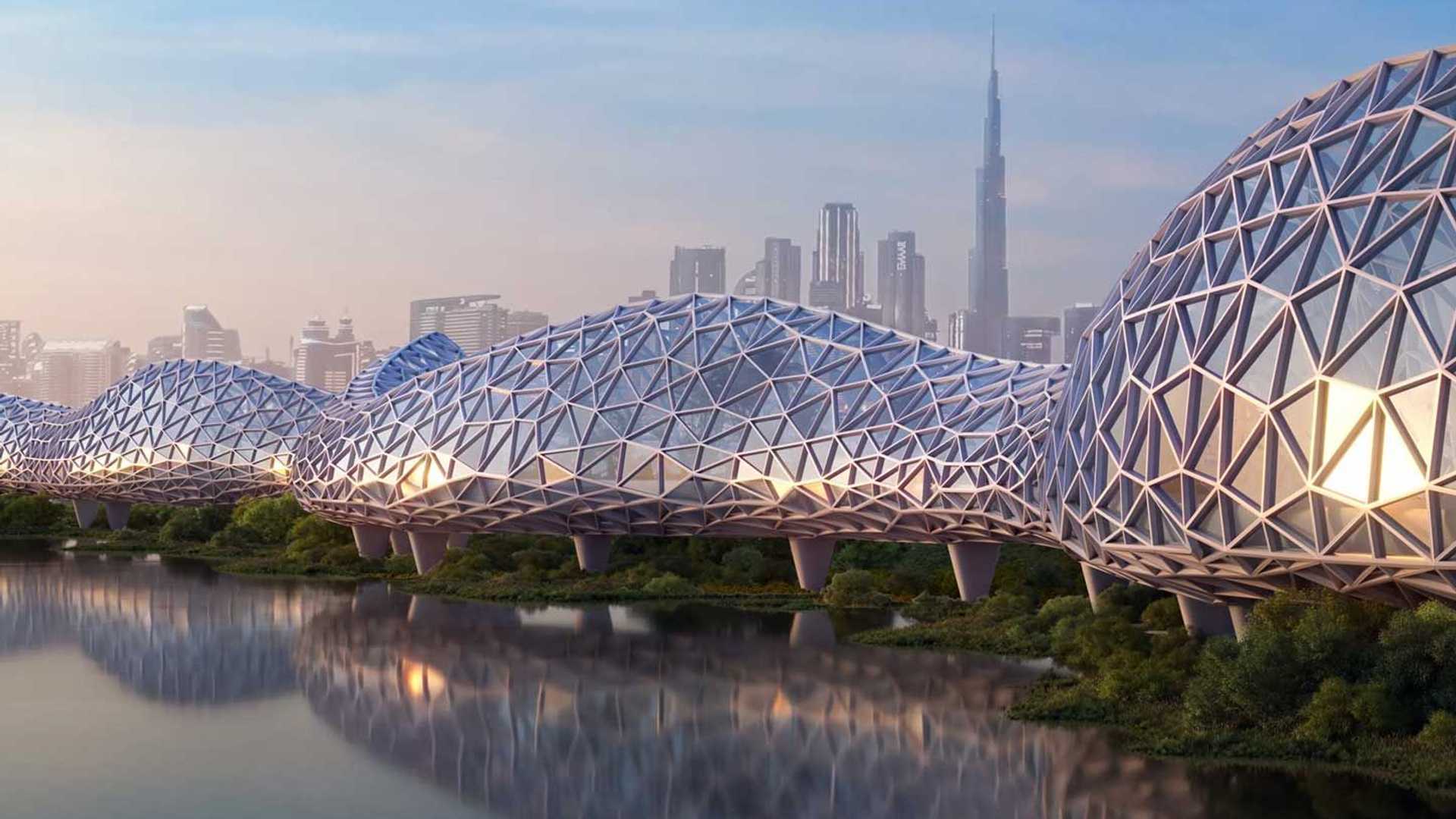 Massive 58-Mile Indoor Cycling Path Envisioned In Dubai