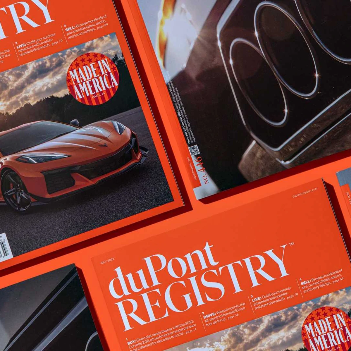 Car And Driver Magazine Spread