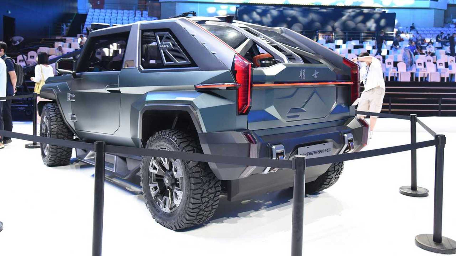 Mengshi M-Terrain, así es el Hummer EV chino de Dongfeng