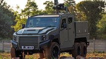 Armored, Six-Wheel Toyota Land Cruiser Debuts With Drone Destroyer