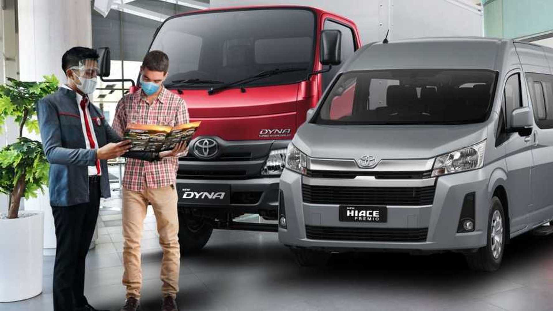 Harga Toyota New Hiace dan Dyna Diesel Euro4 dari Rp354 Jutaan