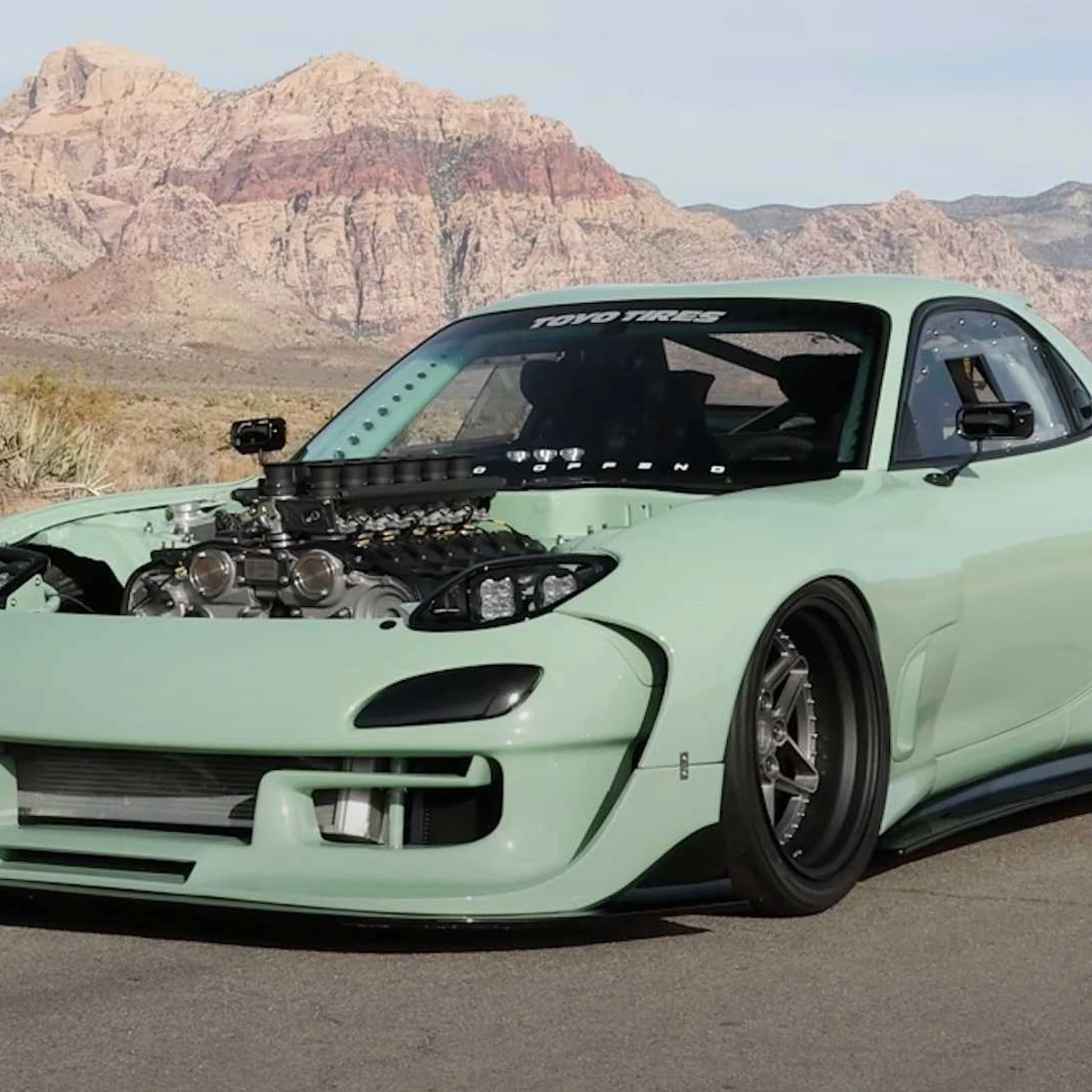 Modified Mazda Rx7