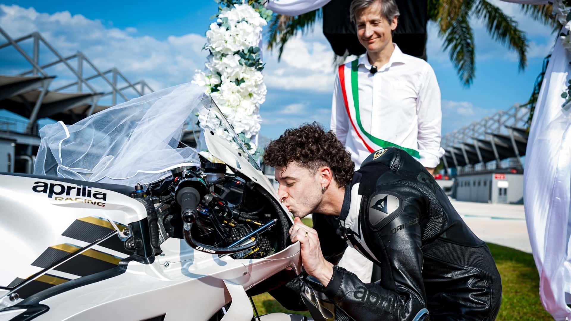 You Will Never, Ever Beat Aprilia's MotoGP Renewal Vows With Marco ...