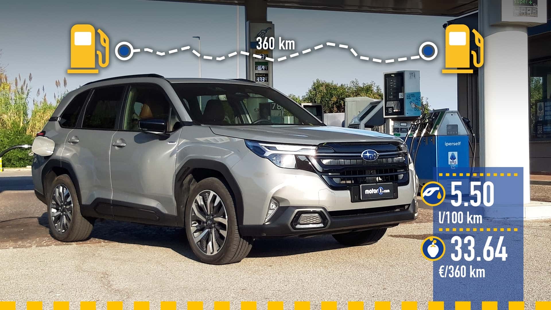Subaru Forester mild hybrid (2025), l'évaluation de la consommation réelle
