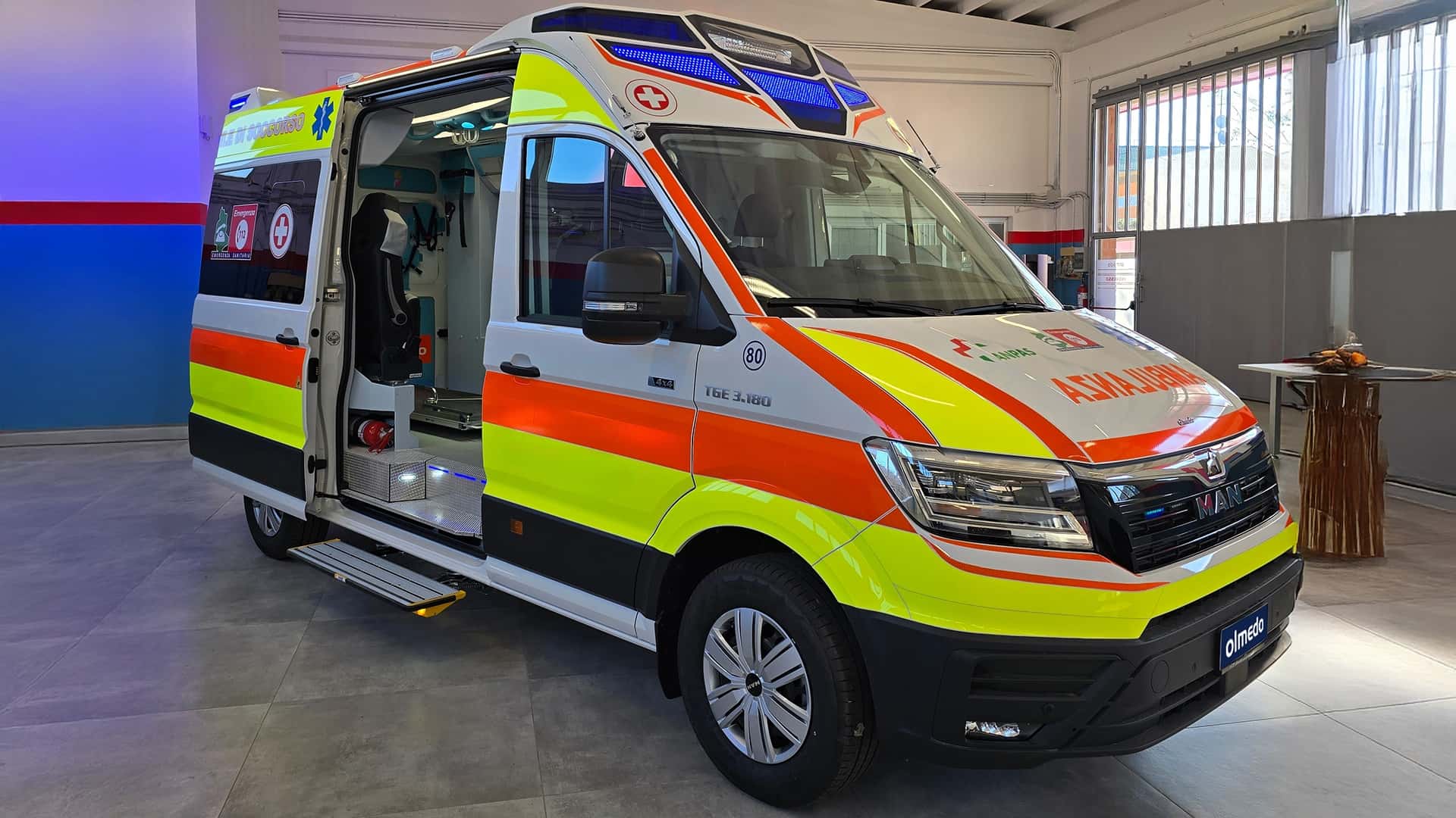 MAN TGE e Olmedo insieme per ambulanze all'avanguardia