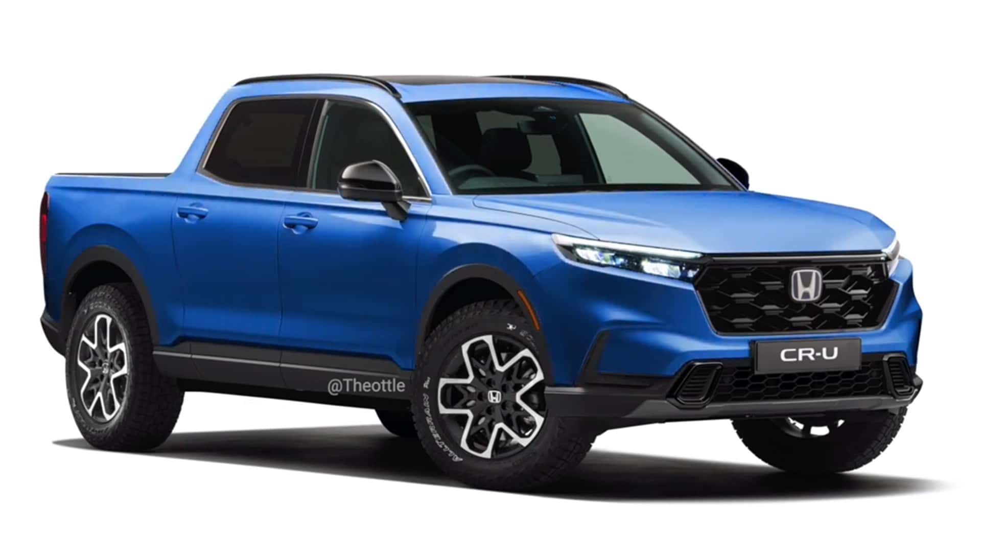 Nova picape Honda rival de Maverick e Rampage é imaginada em projeção