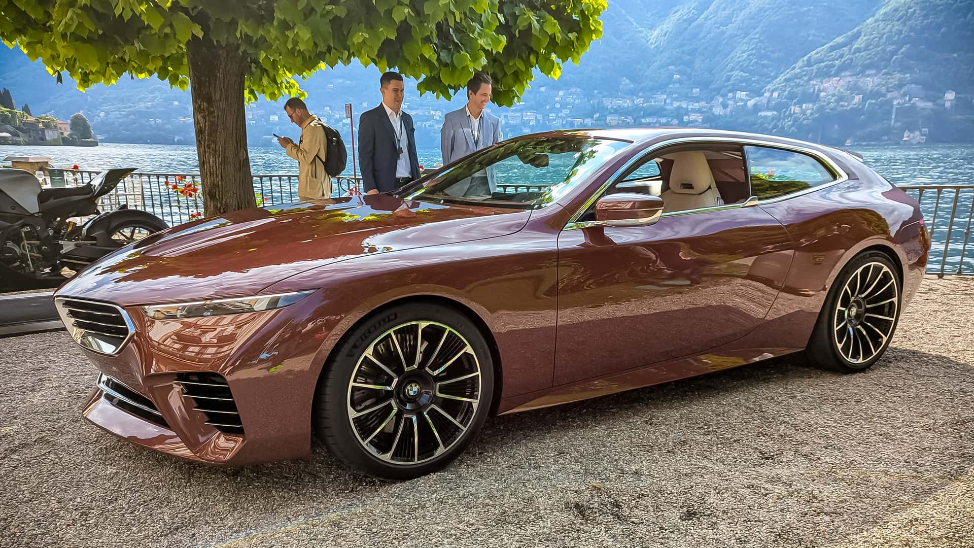 BMW Concept Speedtop (2025): Live-Bilder des Shooting Brake
