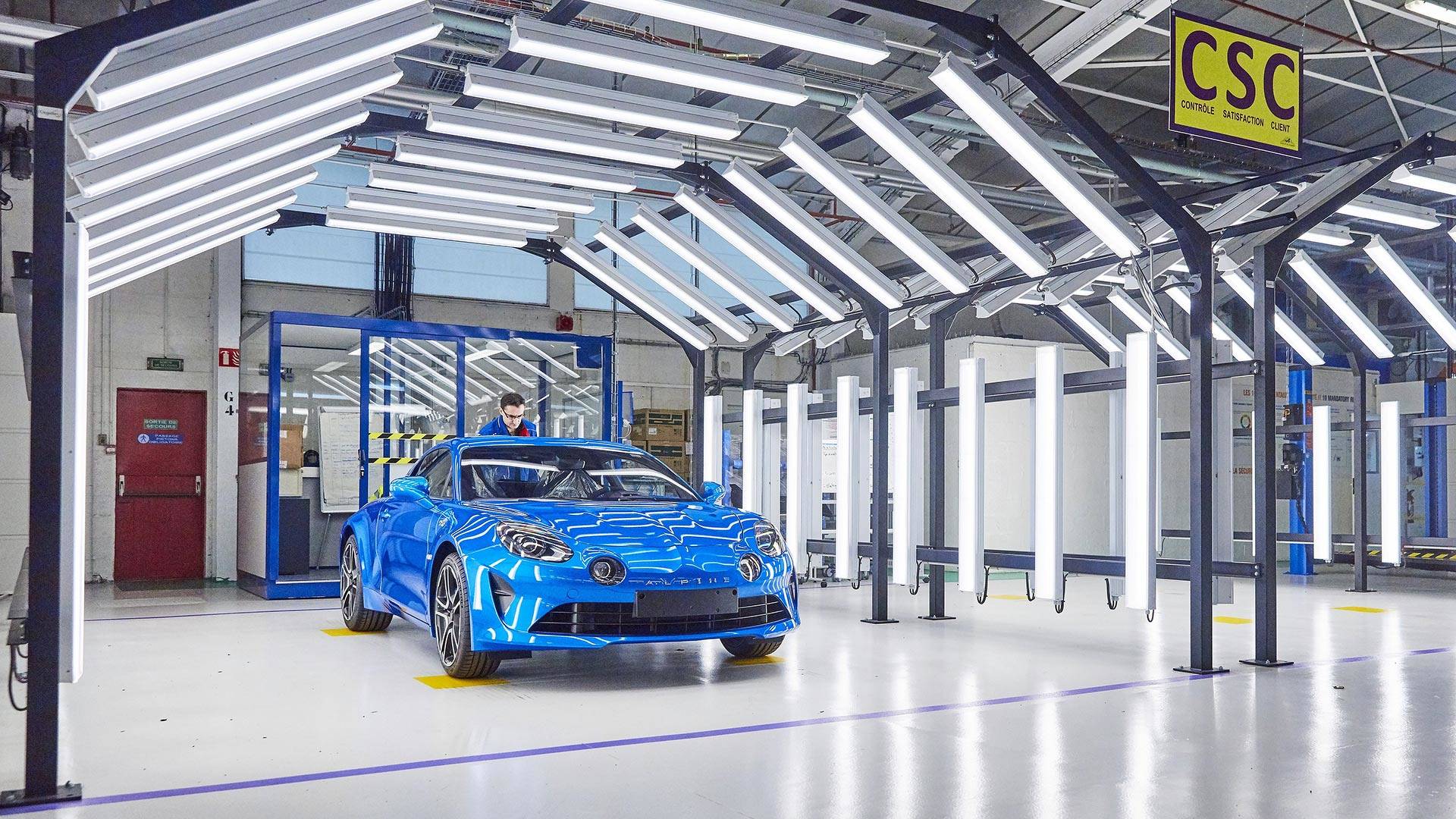 L’Alpine A110 entre officiellement en production