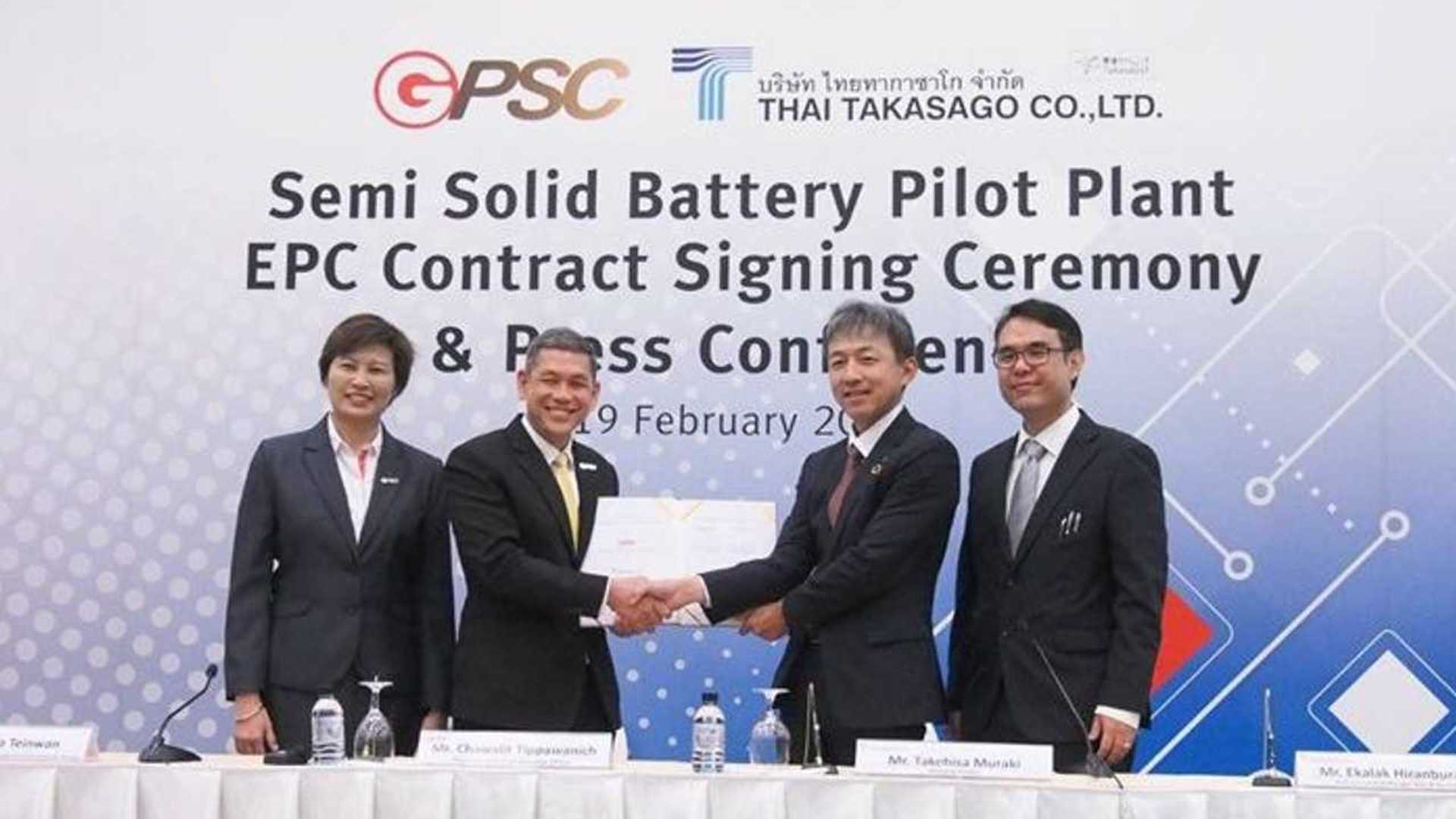 GPSC To Build Battery Plant In Thailand For 24M Semi-Solid Tech