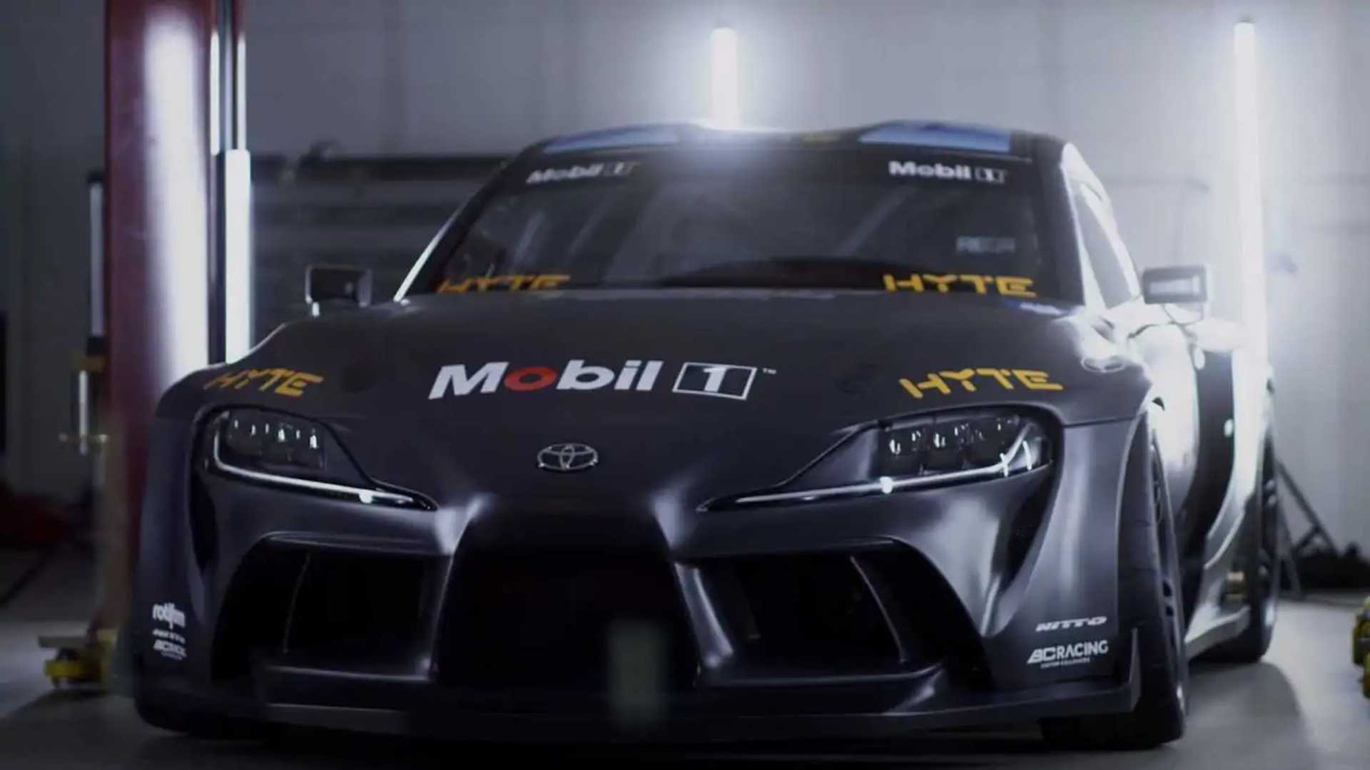 Toyota Supra Formula Drift Bermesin Judd V10 Ini Sangat Impresif
