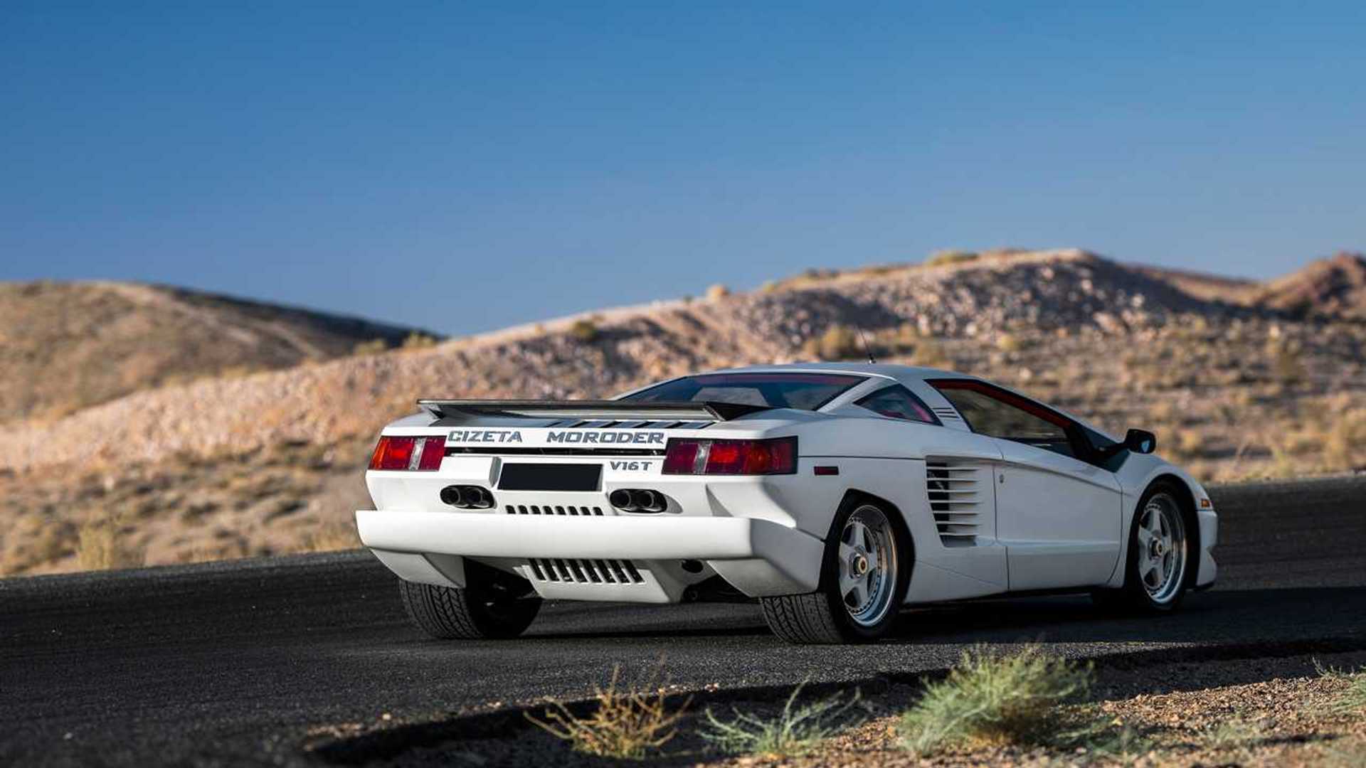 La toute première Cizeta-Moroder V16T à vendre aux enchères