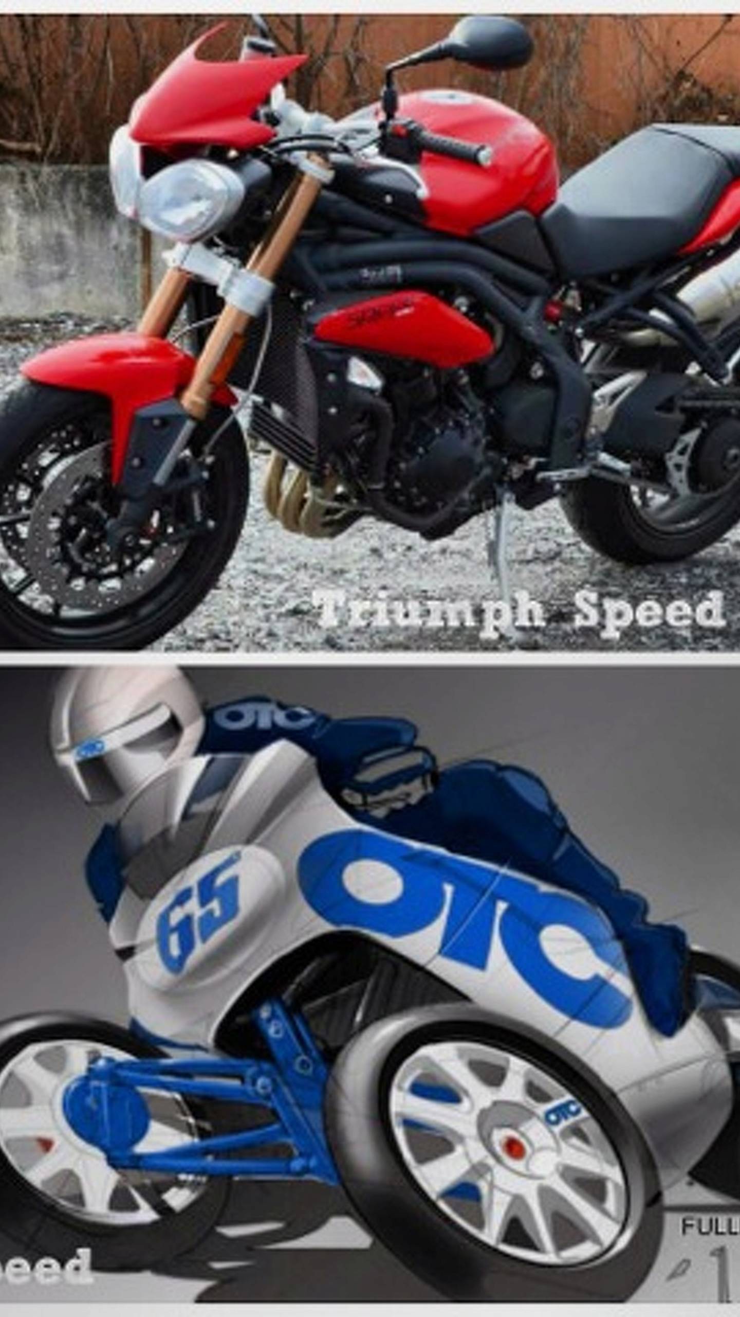 Bryan Fuller's Triumph Three-Wheeler: Triple Speed