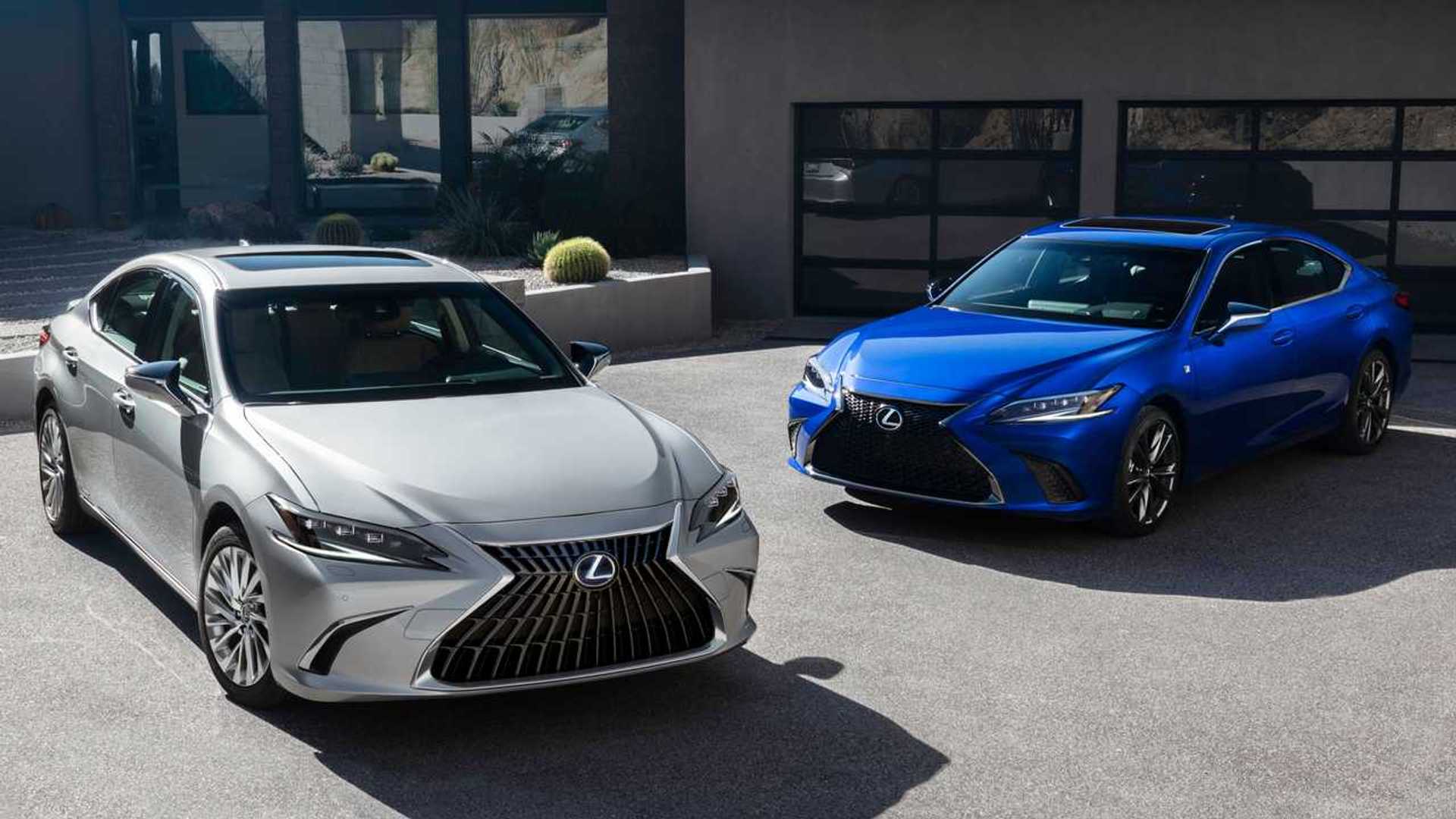 2022 Lexus ES Arrives With Tweaked Tech New 300h F Sport Trim