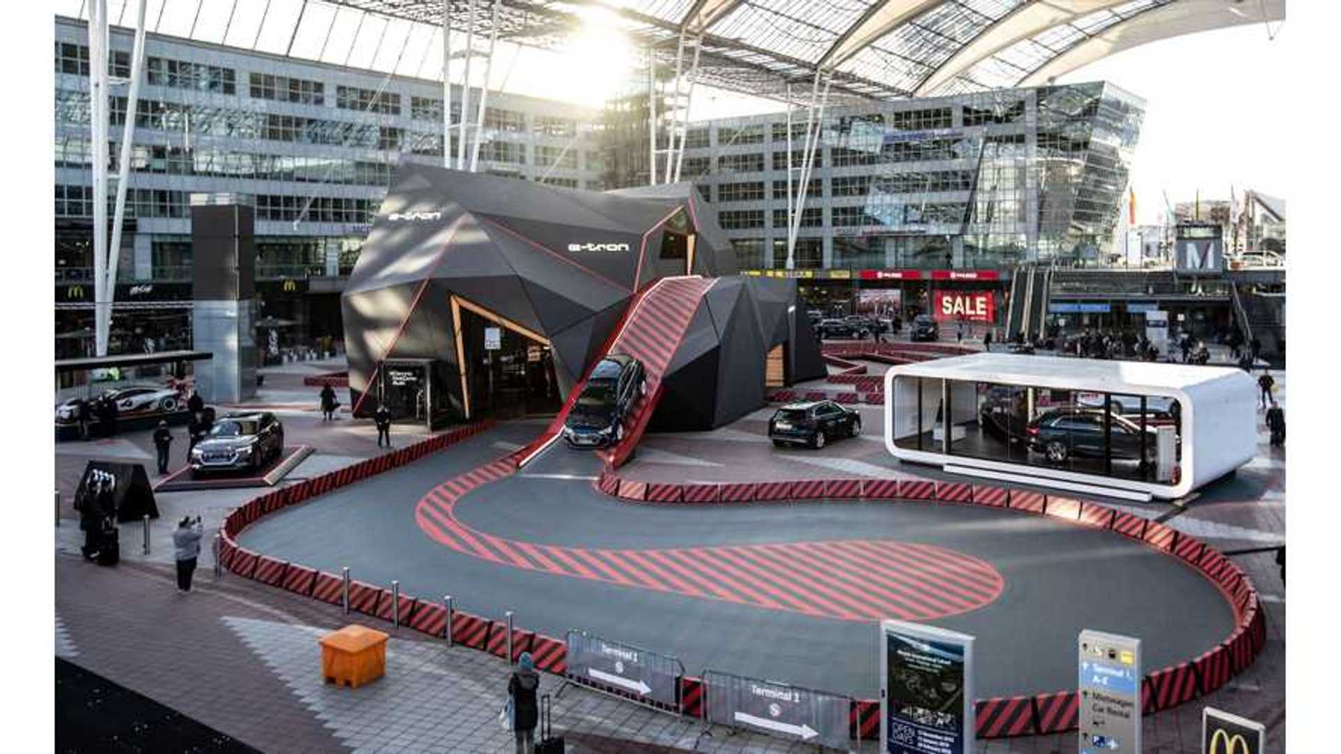 Audi E-Tron Meteorite Showcases Electric SUV In Munich