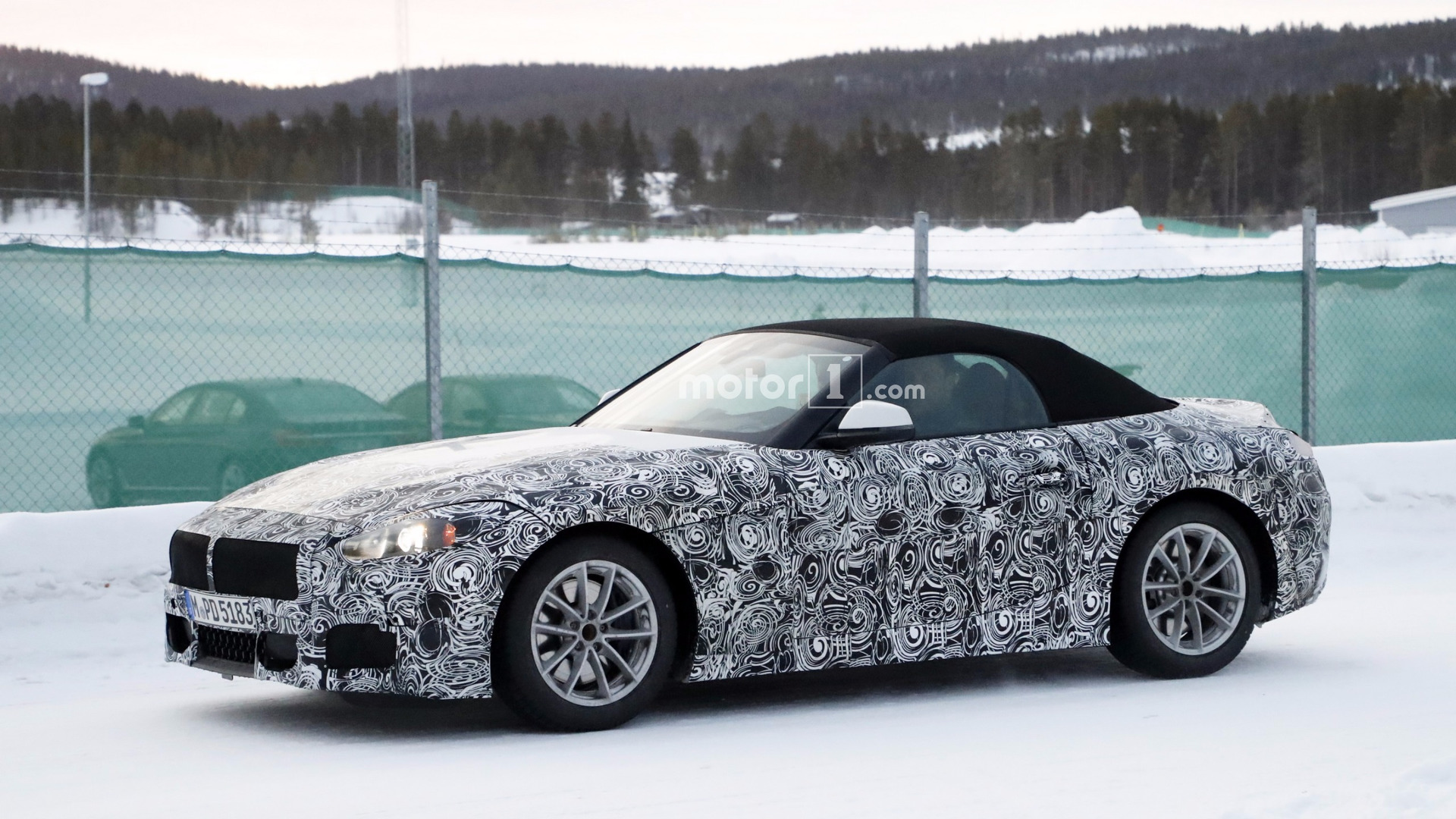 Photos espion - La BMW Z5 se découvre