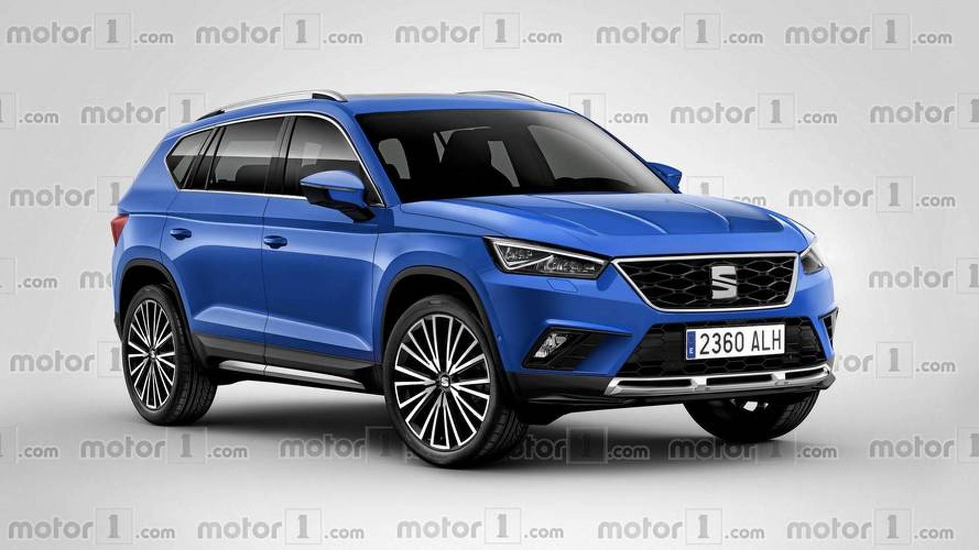 Render del SUV de siete plazas de SEAT