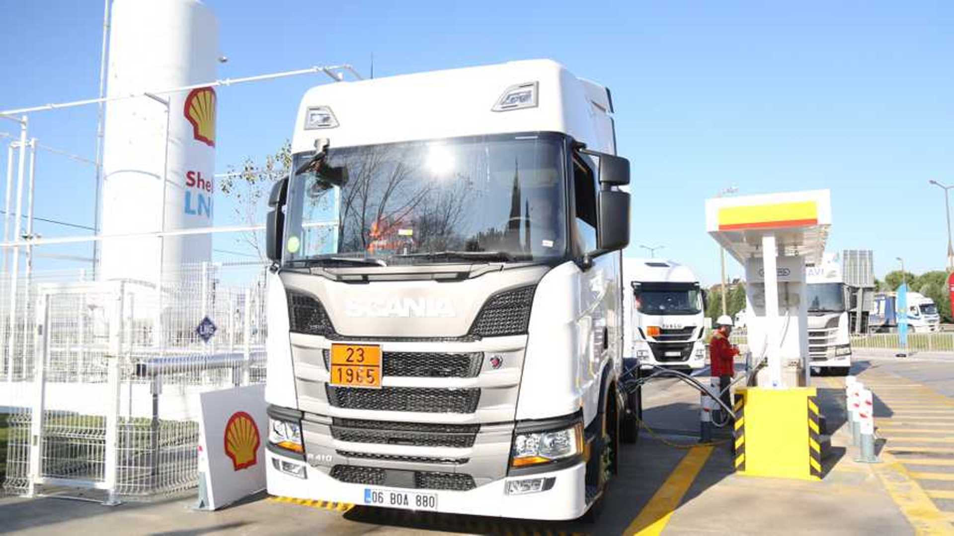 Türkiye’nin ilk LNG istasyonu Shell & Turcas'dan!