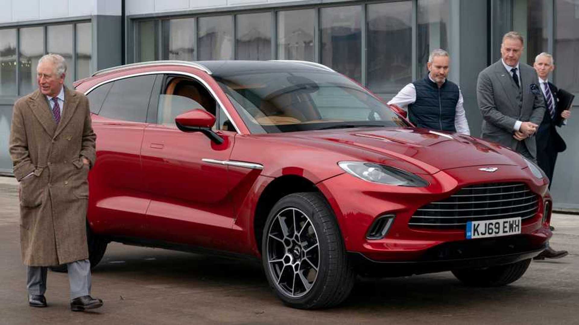Prince of Wales visits Aston's new St Athan factory
