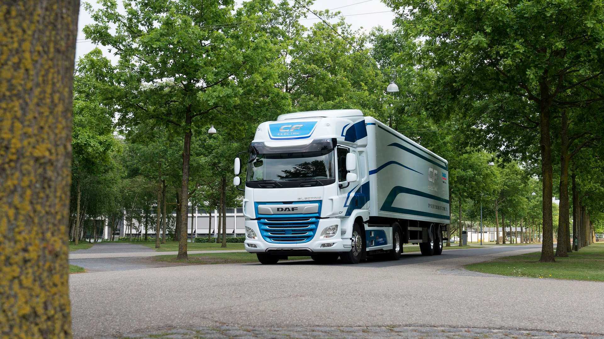 DAF CF Electric Trucks Already Tested For Over 150,000 KM