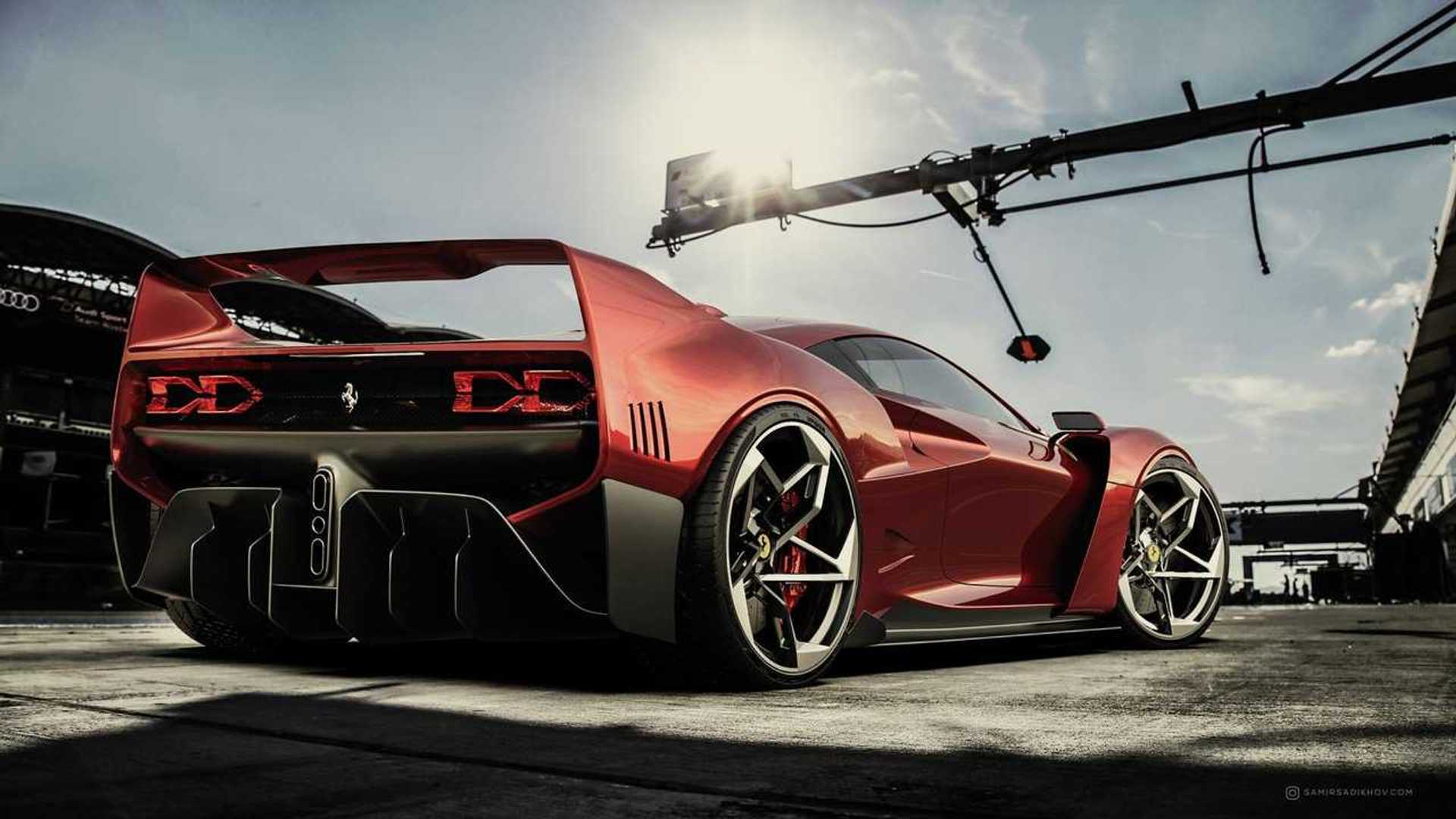 Ferrari F40 Tribute Is Stunning From All Angles
