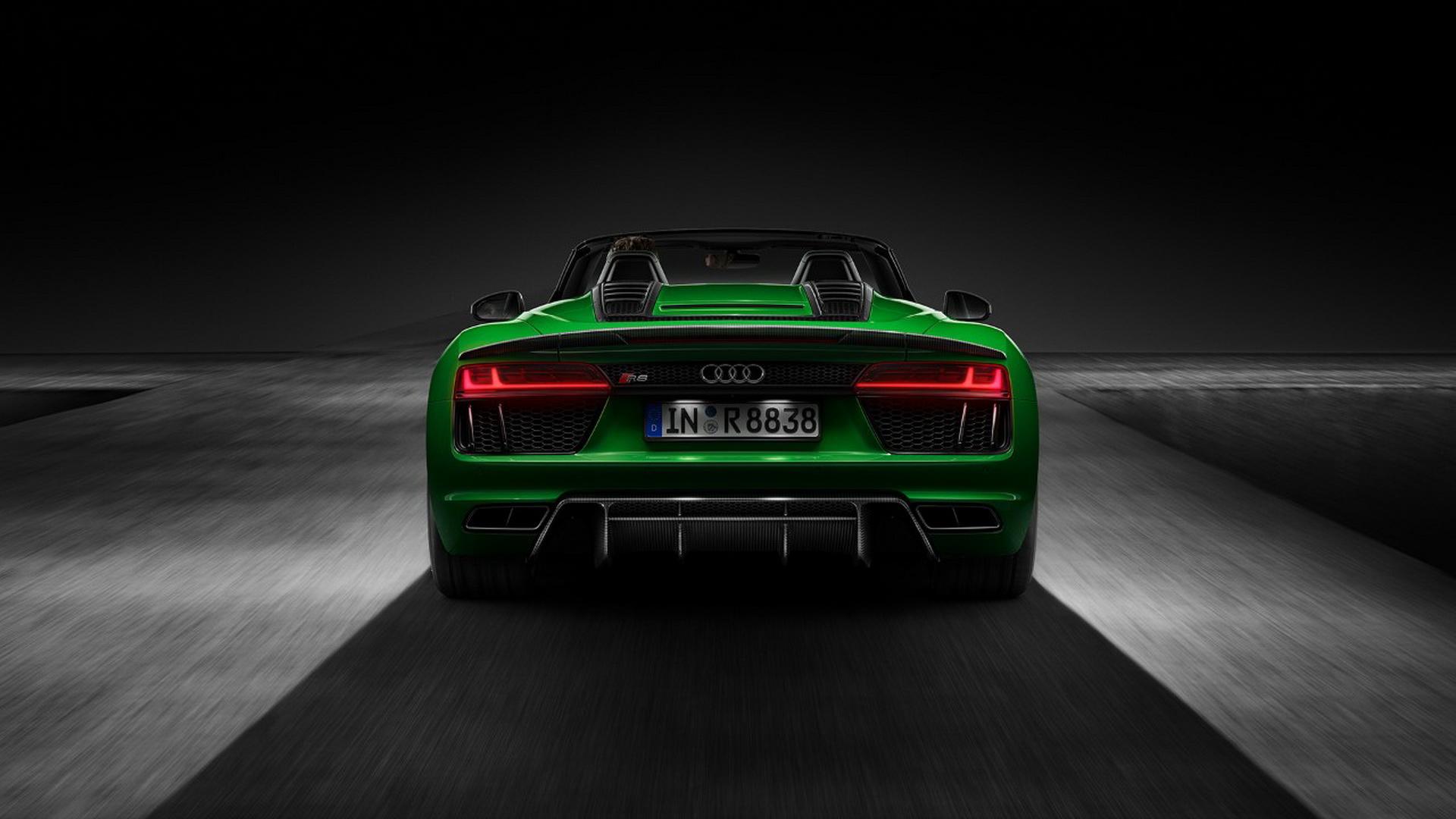 Audi R8 V10 Plus'ın azami hızına ulaşmasını izleyin