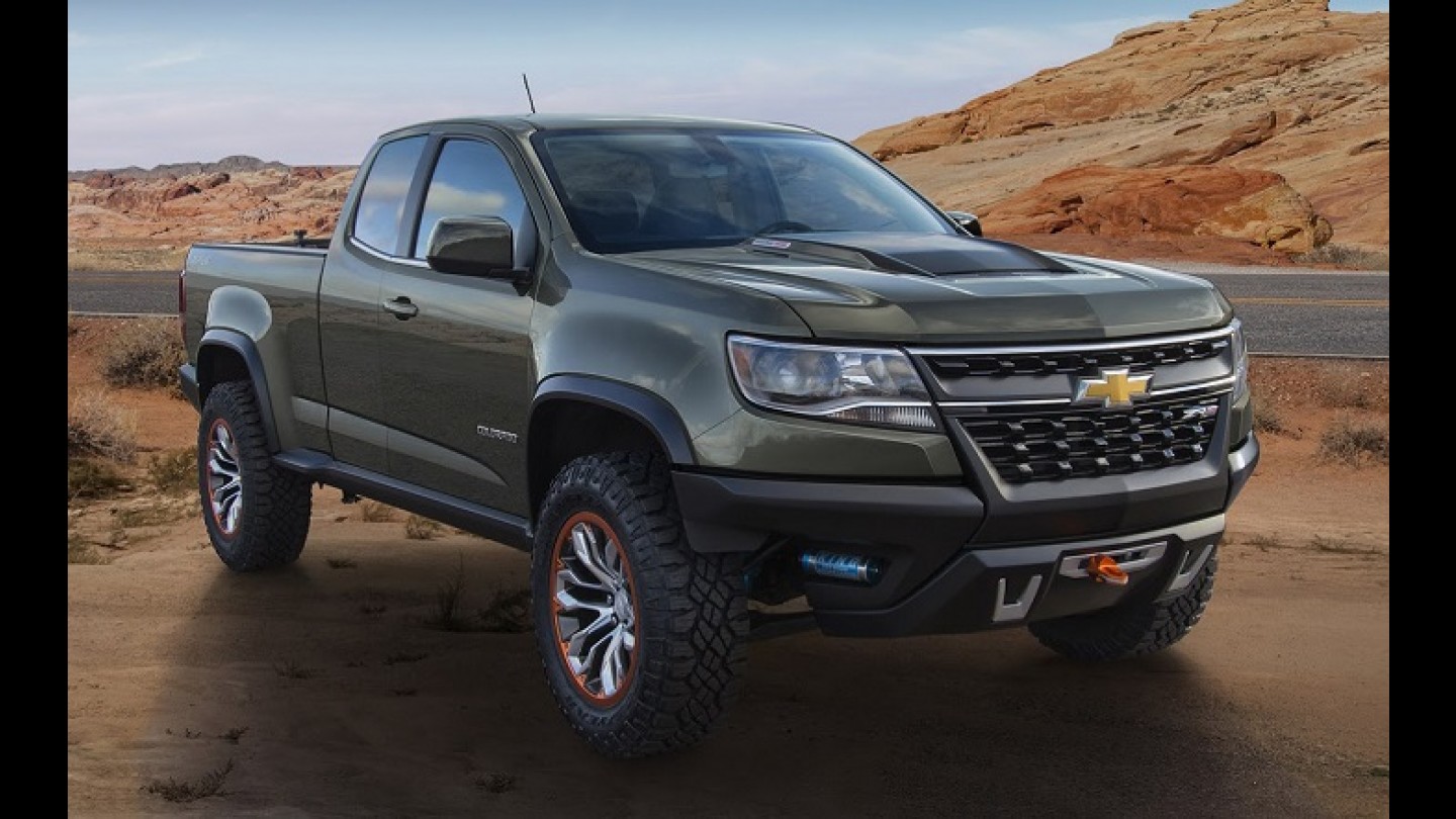 Chevrolet revela Colorado ZR2 com motor diesel 2.8 Duramax de 181 cv