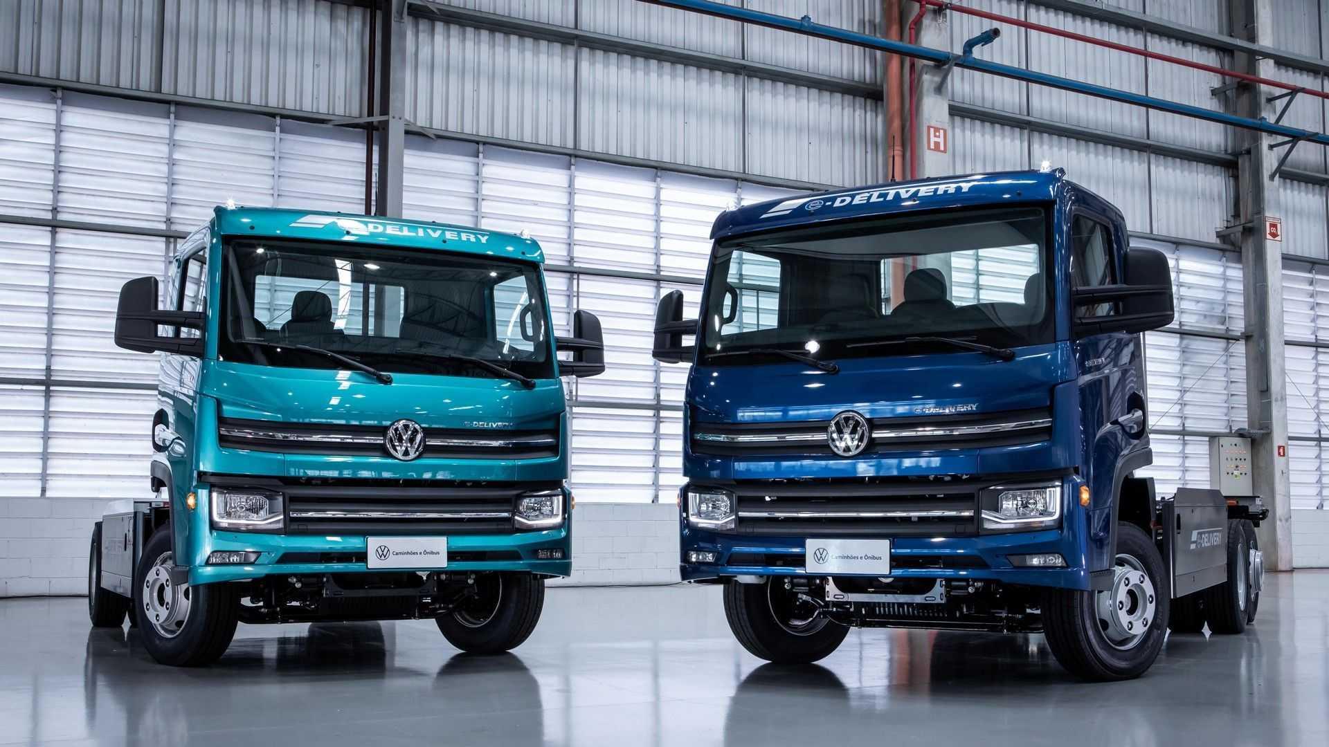 VW e-Delivery terá versão 17 toneladas, o maior caminhão elétrico feito ...