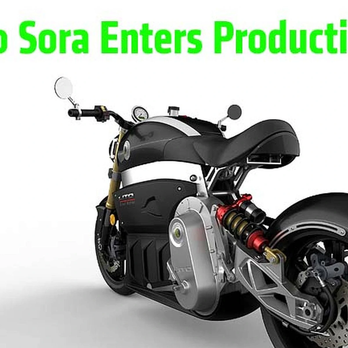 Sora Electric Motorcycle Lito Sora Electric Motorcycle | Visordown