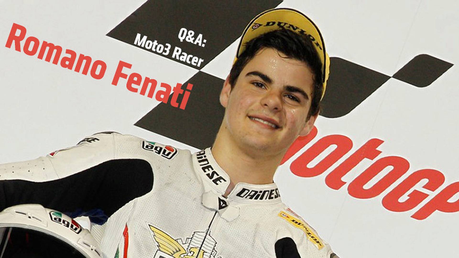 Q&A: Moto3 Racer Romano Fenati
