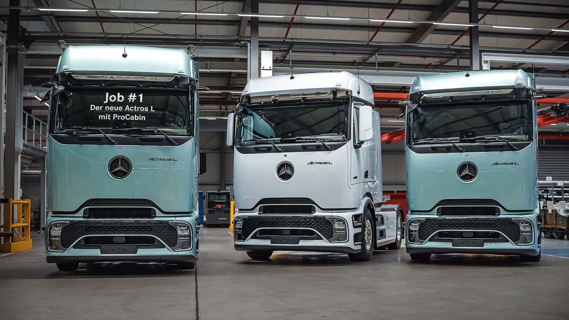 Mercedes-Benz Actros L: Los gehts mit der Produktion