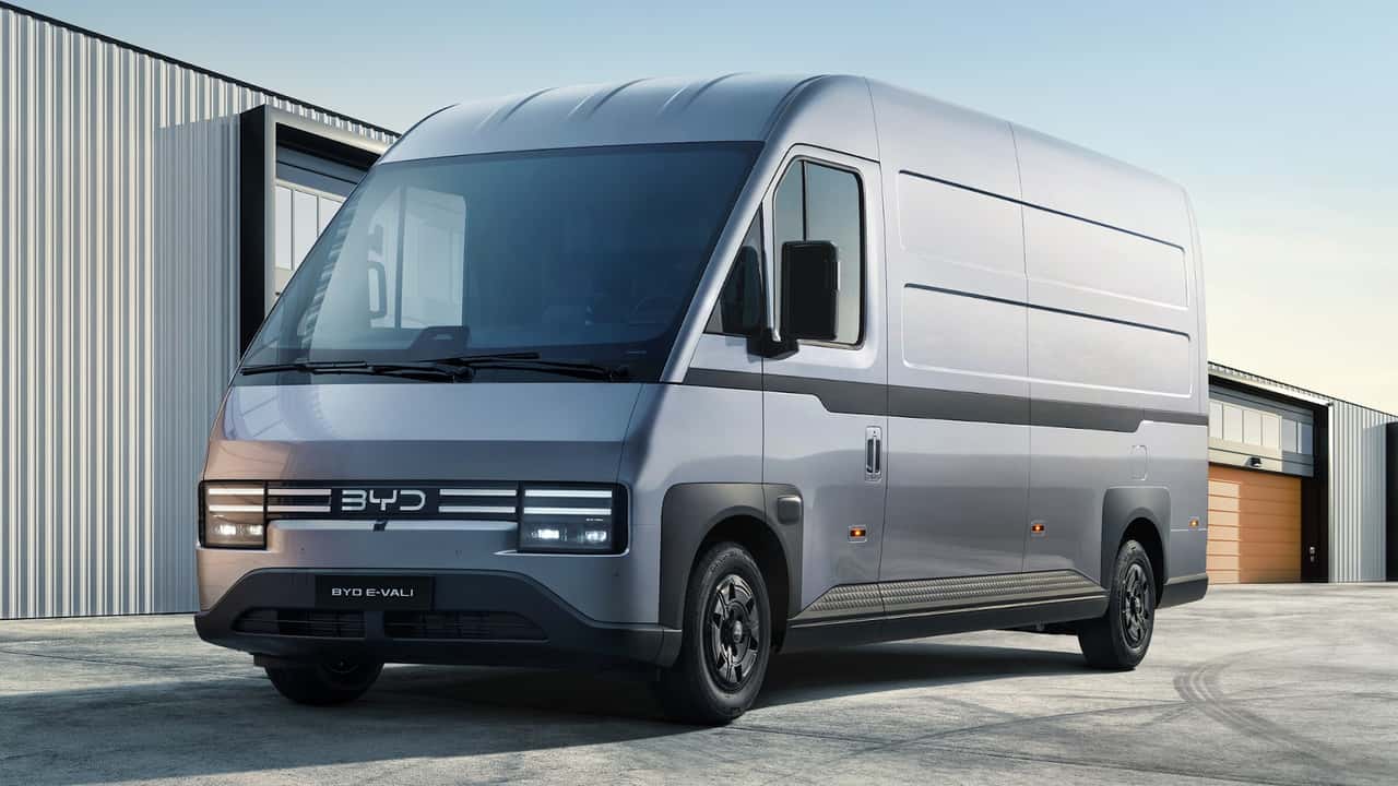 BYD E-Vali: Chinese electric van debuts in Europe